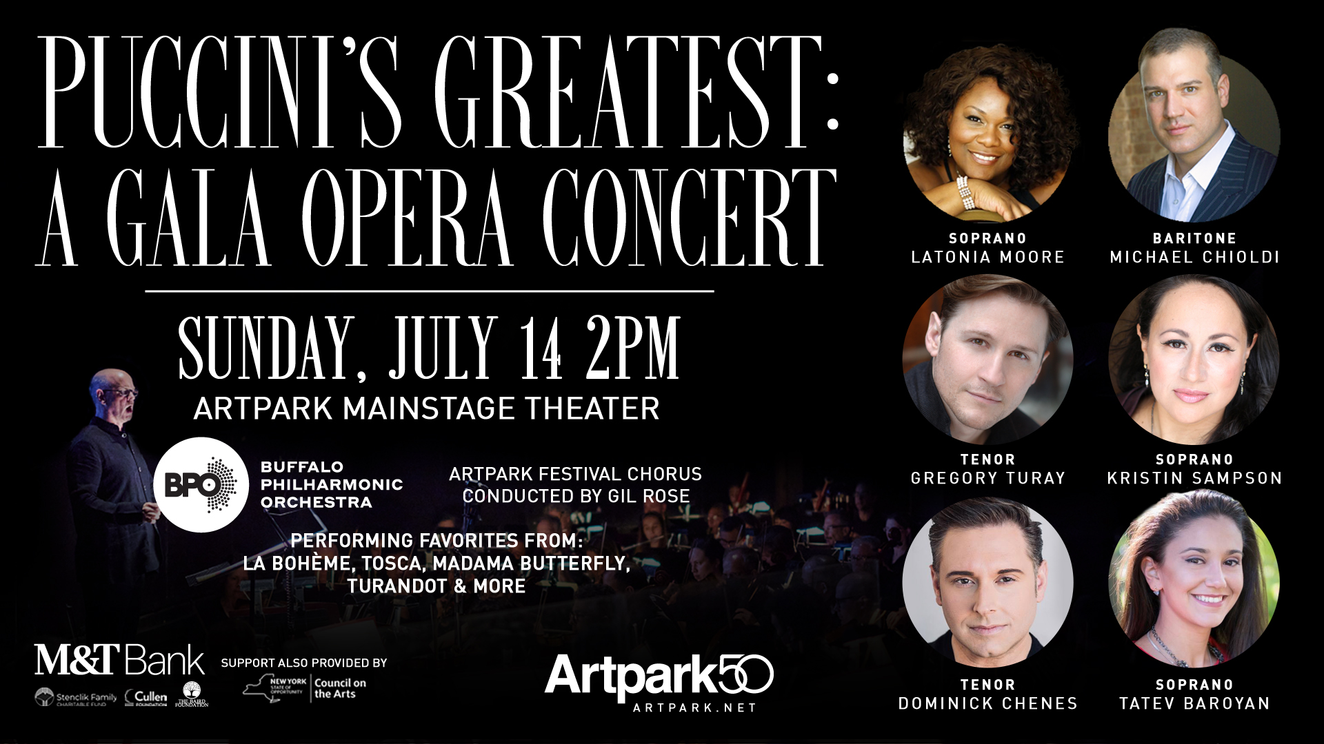 Event : Puccini's Greatest: A Gala Opera Concert