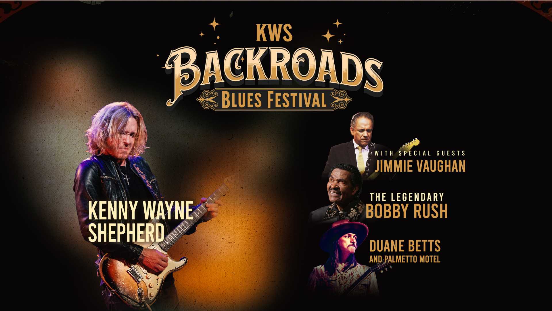 Event : Backroads Blues Festival: Kenny Wayne Shepherd, Bobby Rush ...